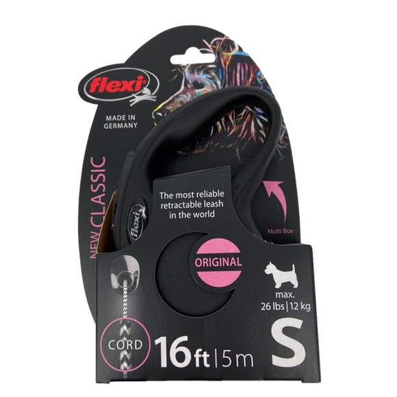 Flexi | Dog | Flexi Retractable Cord Leash For Dog Pet Walking 6 Feet ...